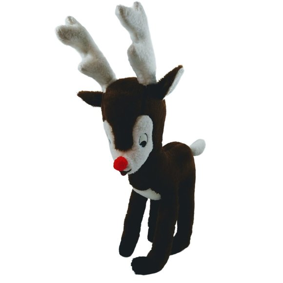 Fable | Toys | Vtg 991 Fable Toy Co Reindeer Rudolph Huge Plush Store ...